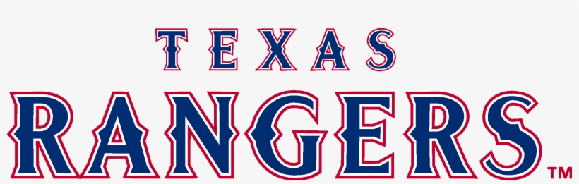 Texas Rangers Logo - Texas Rangers Word Logo PNG Image | Transparent ...