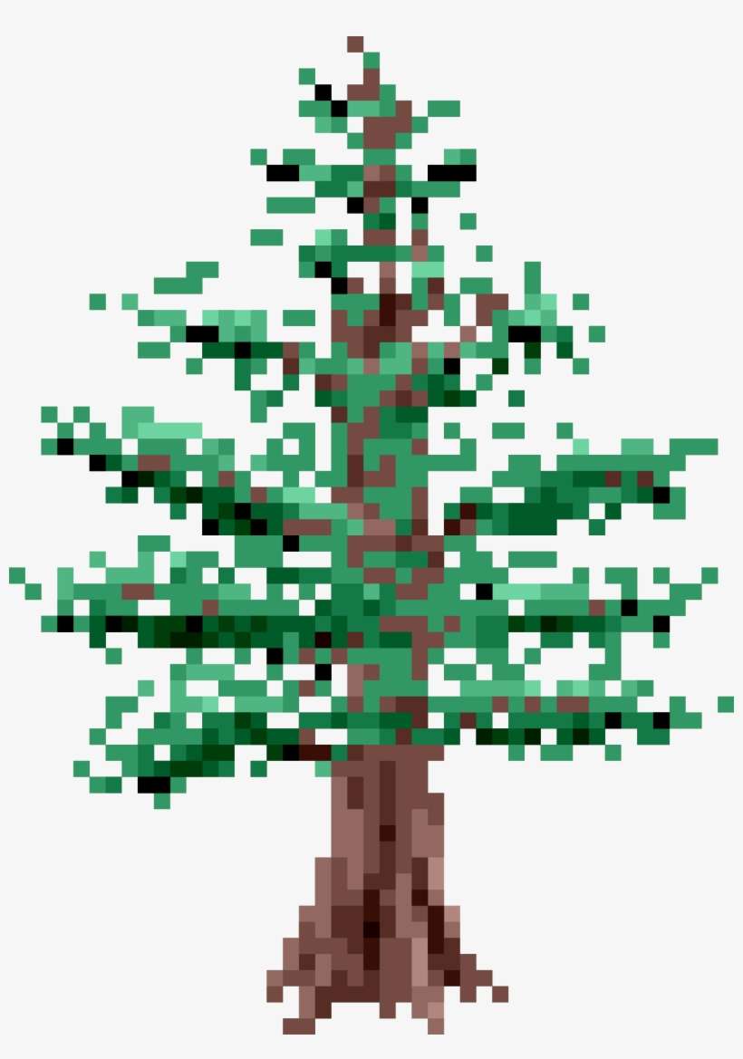 Big Image - 8 Bit Tree PNG Image | Transparent PNG Free Download on SeekPNG