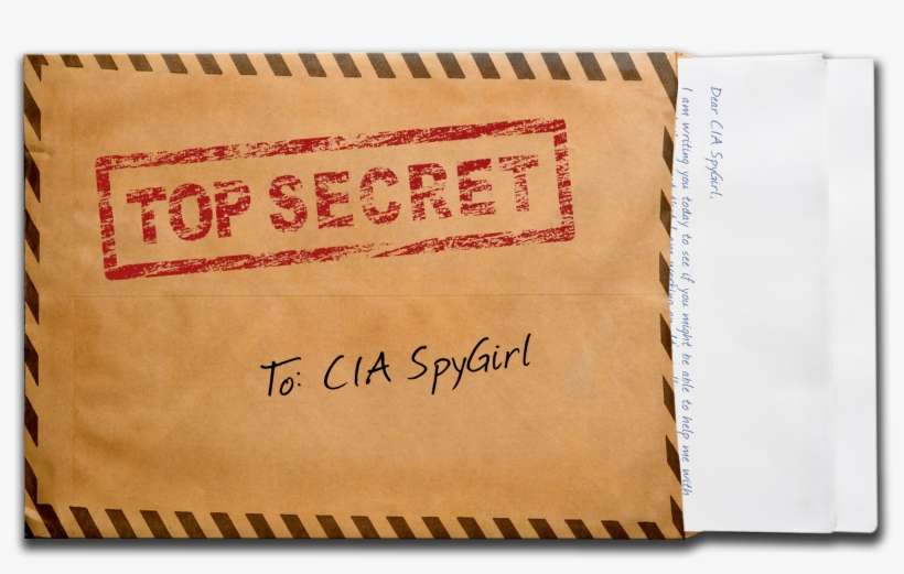 Download Top Secret Message Cia Spygirl Emily Brandwin Png Cia - Fronteira Mais Longínqua ...