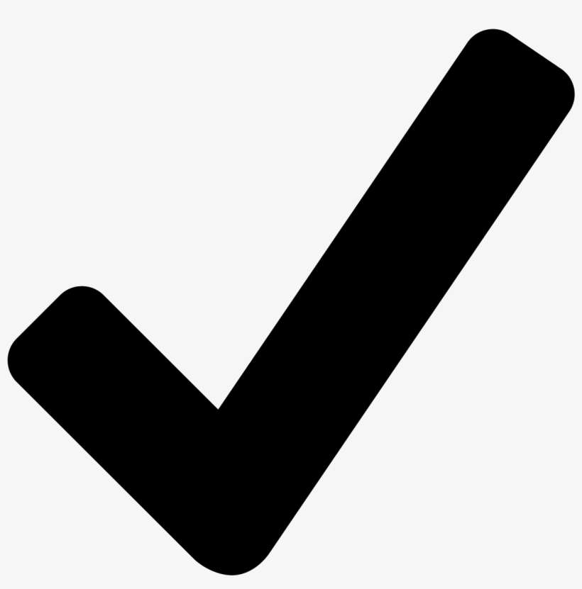 Single Brush Stroke Png - Noun Project Check PNG Image | Transparent ...