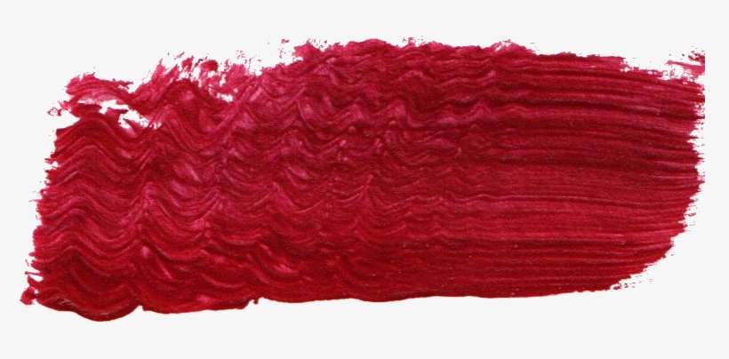 Free Red Brush Stroke Png - Paintbrush PNG Image | Transparent PNG Free ...