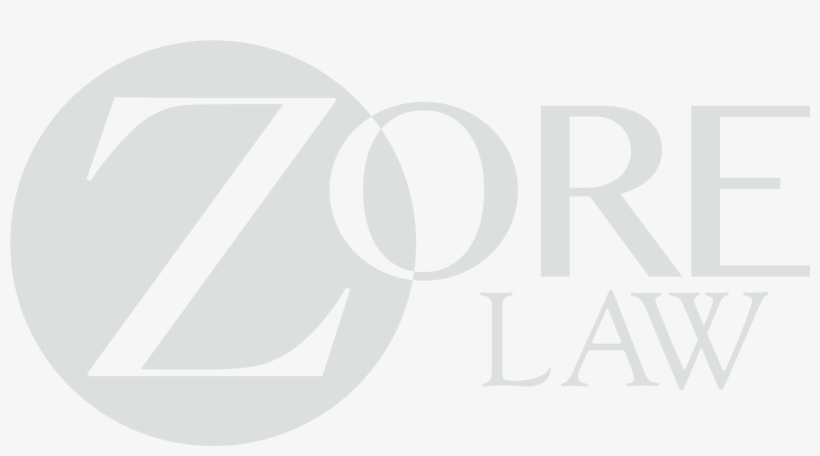 Zore Law Logo Inverted Large Padding Transparent - Graphic Design PNG ...