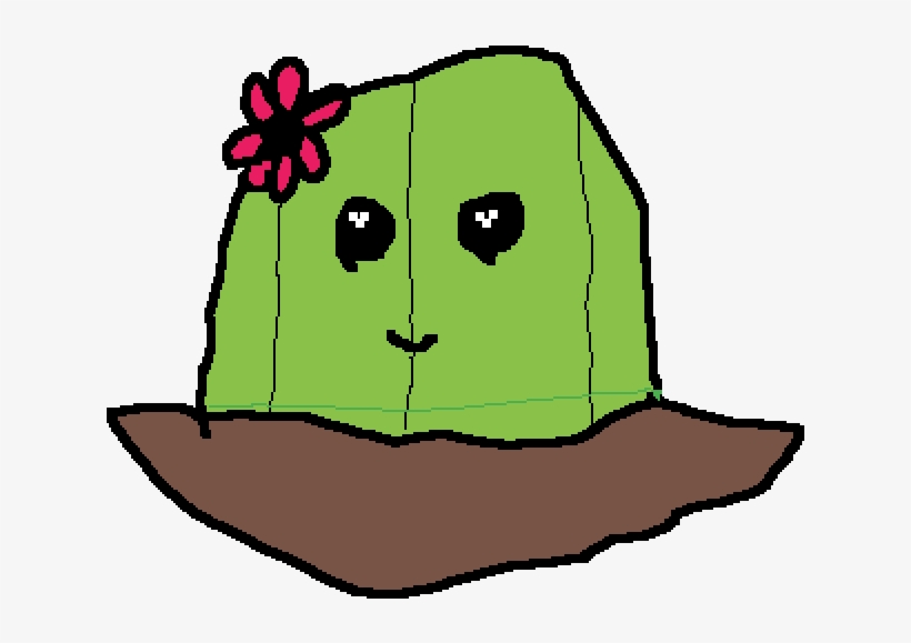 Derpy Cactus - Cartoon PNG Image | Transparent PNG Free Download on SeekPNG