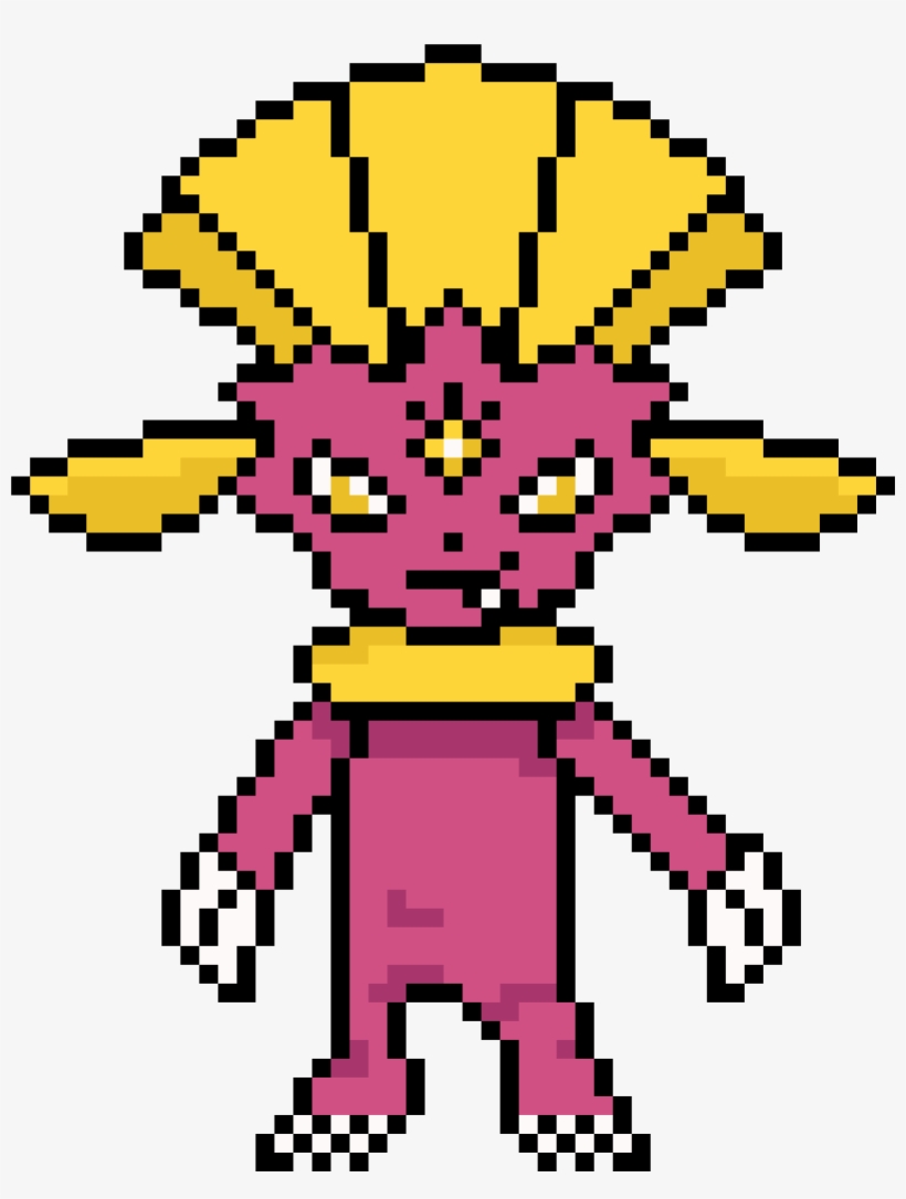 Shiny Weavile - Pixel Art Circle PNG Image | Transparent PNG Free ...