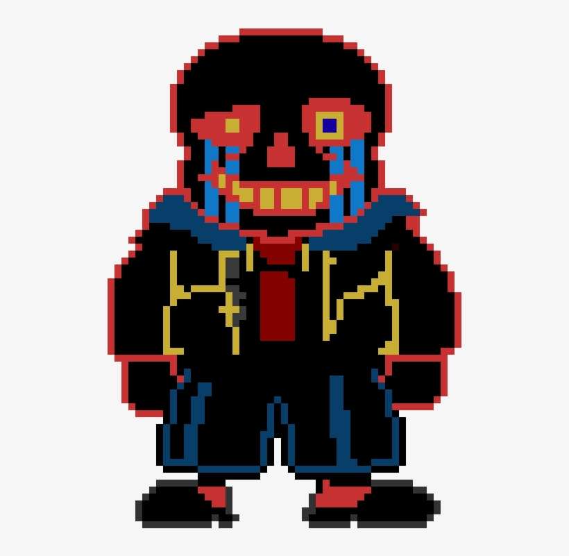 Download Error Sans - Undertale Error Sans Sprite | Transparent PNG ...