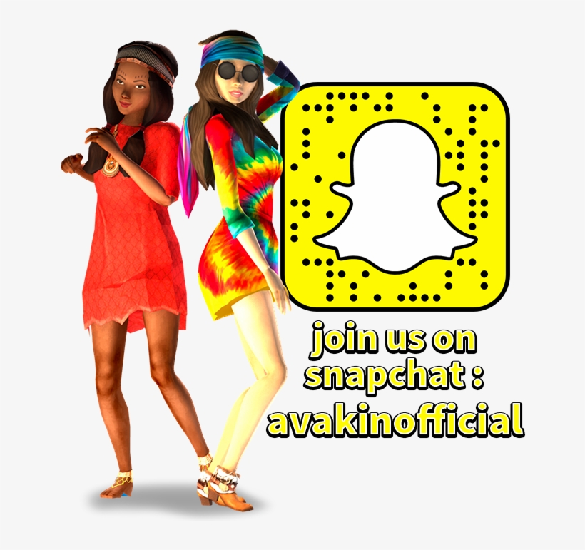 Avakin Life 😍 - Snapchat Logo No Background PNG Image | Transparent PNG ...