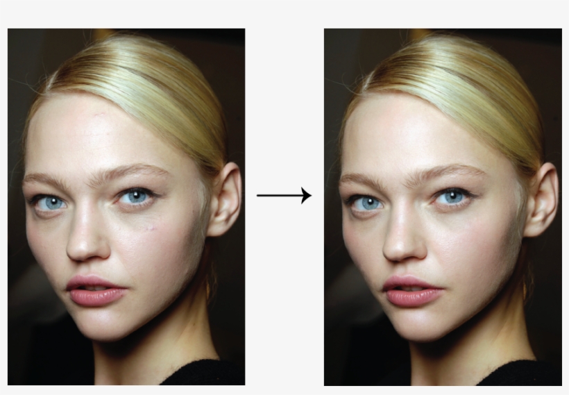 Final Result - Before And After Portrait Editing PNG Image ...