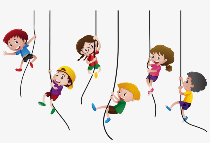 Our Classes - Cartoon Kid Climbing Png PNG Image | Transparent PNG Free ...