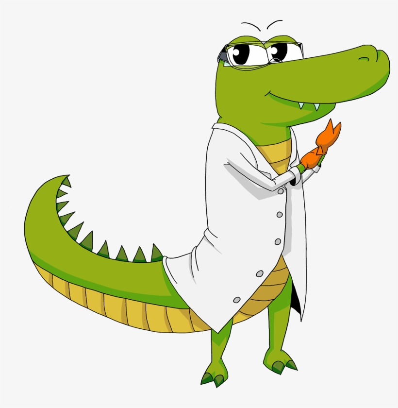 Safety - Dinosaur Wearing A Lab Coat PNG Image | Transparent PNG Free ...