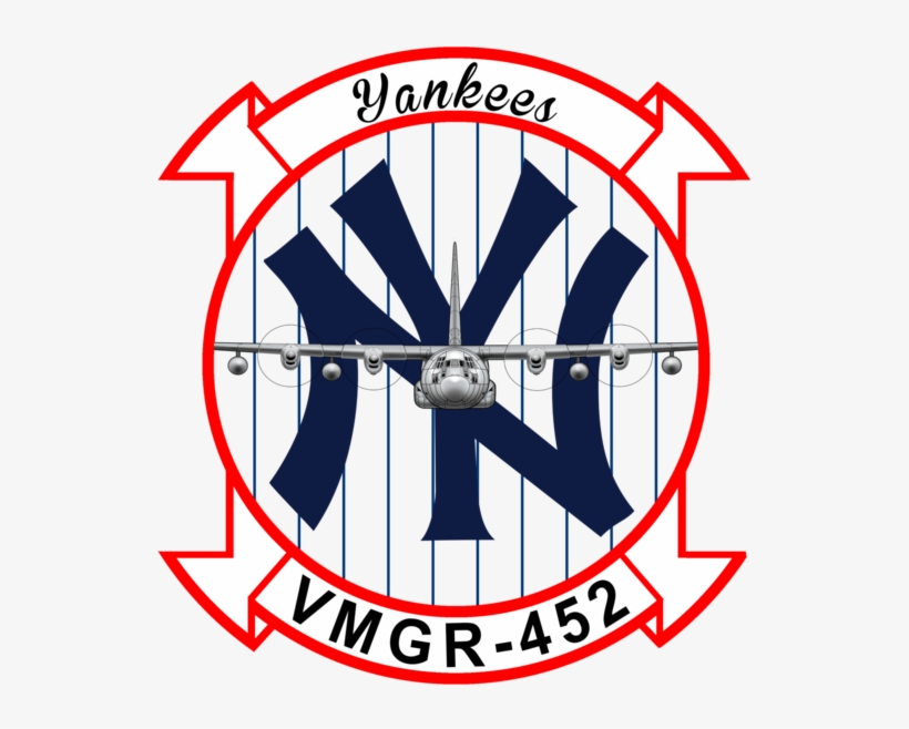 Download Usmc Vmgr-452 New York Yankees Squadron Sticker Military ...