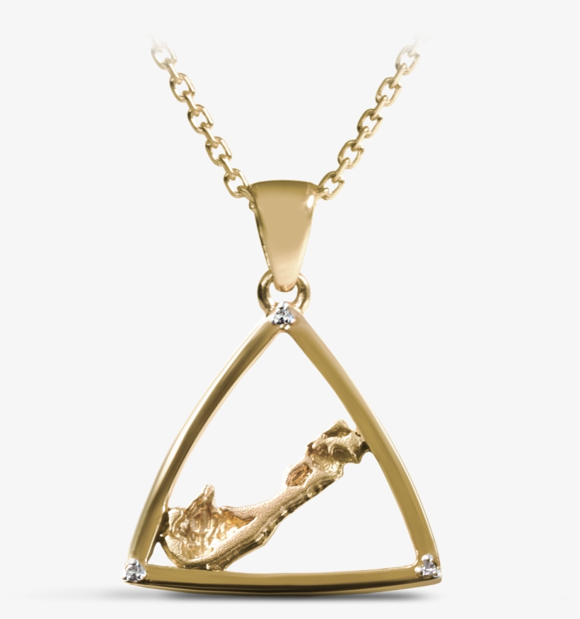 Yellow Gold Bermuda Map Pendant - Locket PNG Image | Transparent PNG ...