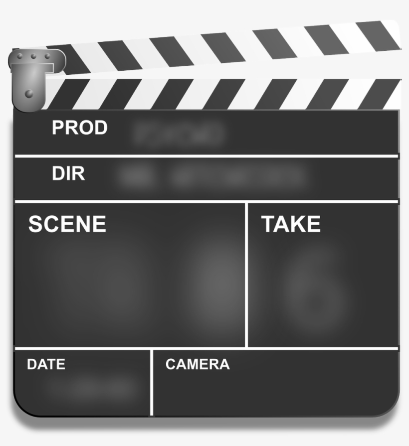 Download Slate - Film Slate With Transparent Background | Transparent ...