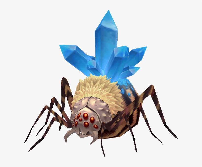 Ice Crystal Spider - Origami PNG Image | Transparent PNG Free Download ...