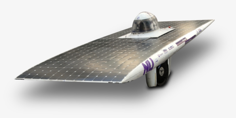 It Is Equipped With Headlights, Turn Signals, And A - Solar Car Png ...