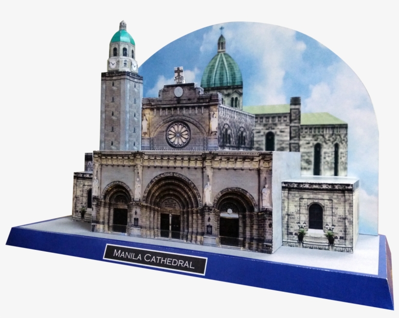 Ncca Paper Craft Series Manila Cathedral Papercraft - Manila Cathedral ...