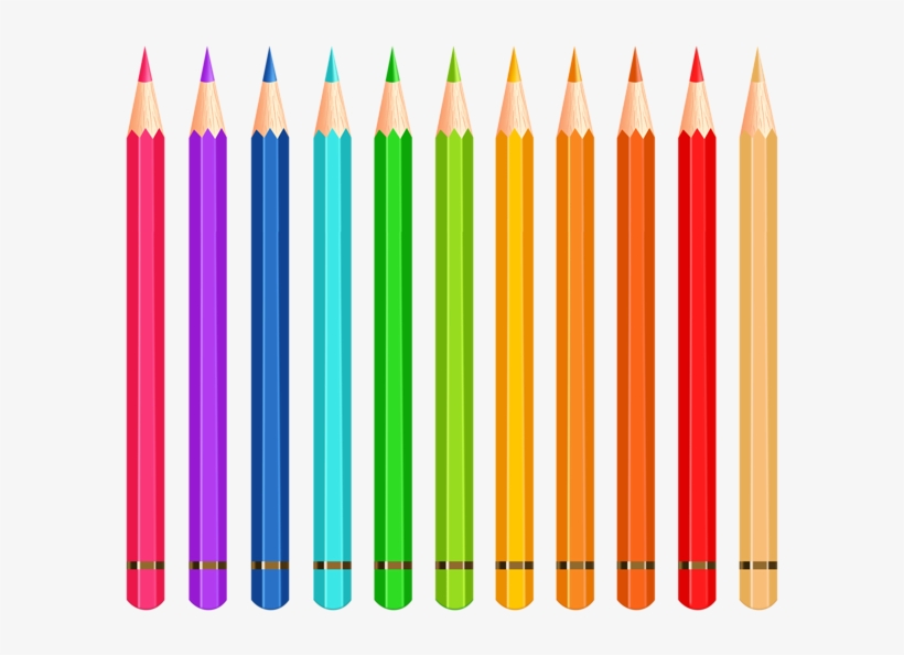 Colored Pencils Transparent Png Image PNG Image | Transparent PNG Free ...