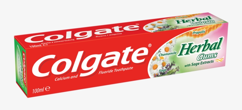 621399 Colgate Hambapasta Herbal Strong Gums 100ml PNG Image ...