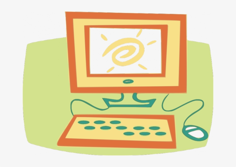 Computadora Dibujo Png - Simple Computer Clip Art PNG Image ...