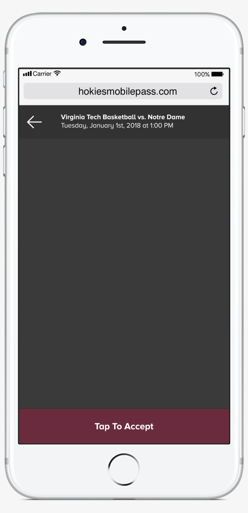 Tap To Accept Your Ticket - Smartphone PNG Image | Transparent PNG Free ...