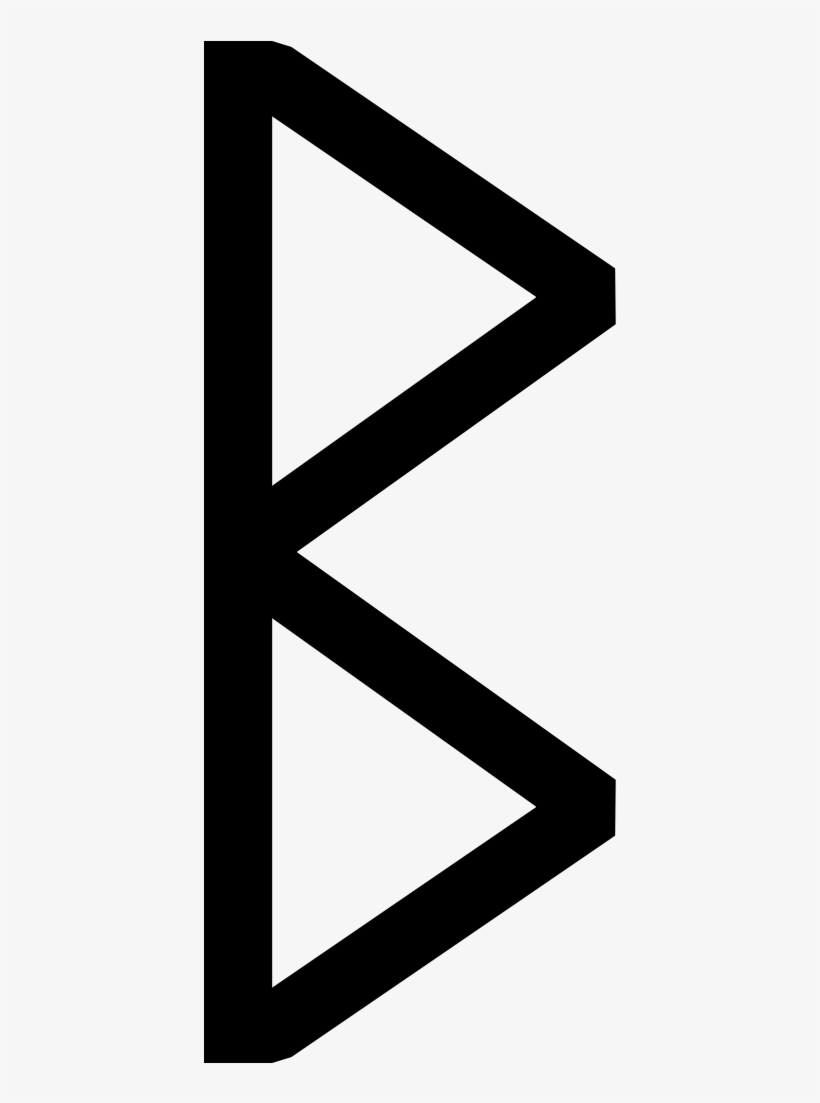 Runic Letter Berkanan - Berkanan Rune PNG Image | Transparent PNG Free ...