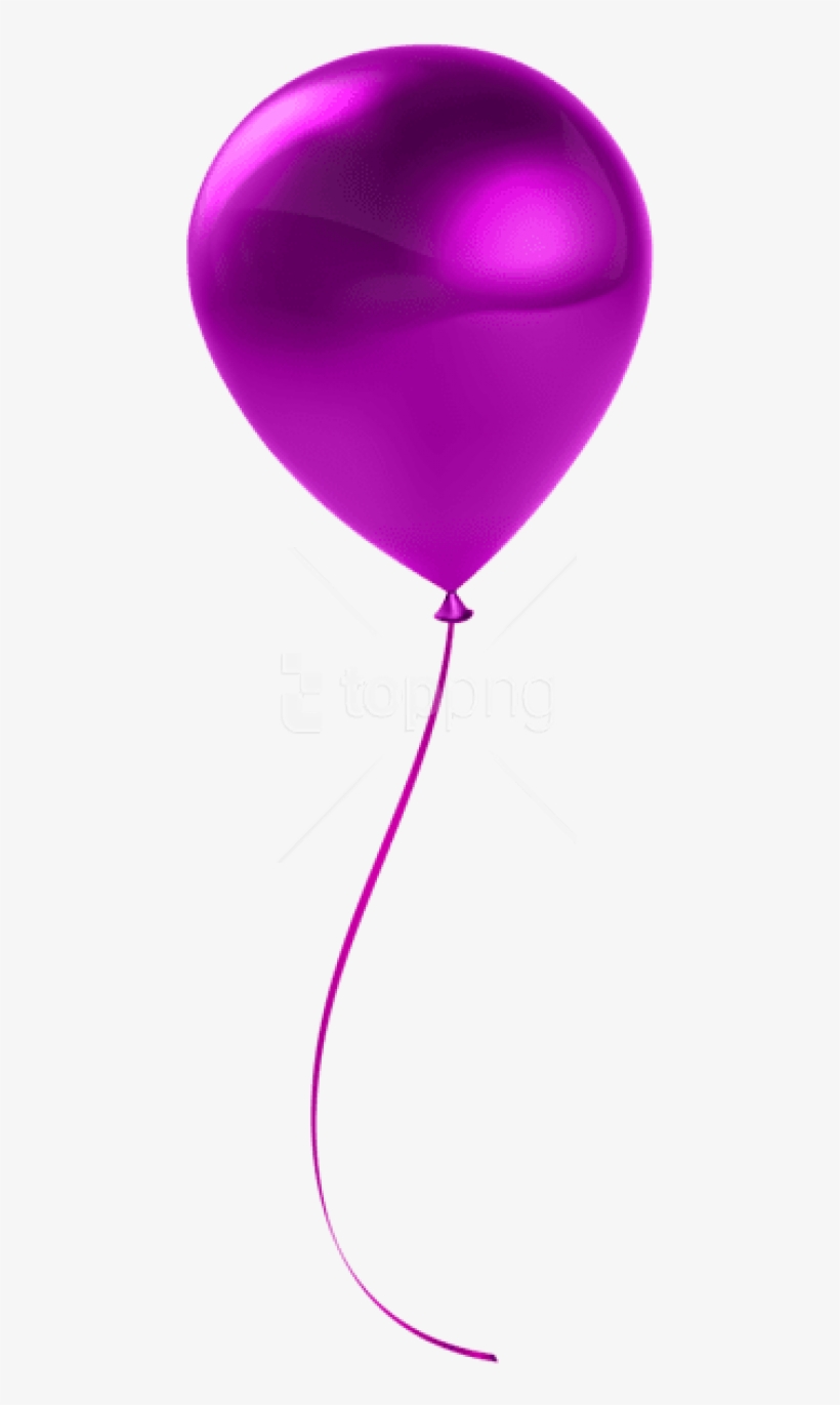 Download Single Balloon Transparent Png Images Background - Single ...