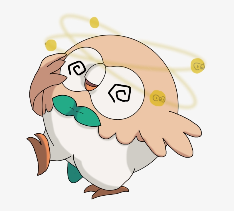 Spinning Rowlet PNG Image | Transparent PNG Free Download on SeekPNG