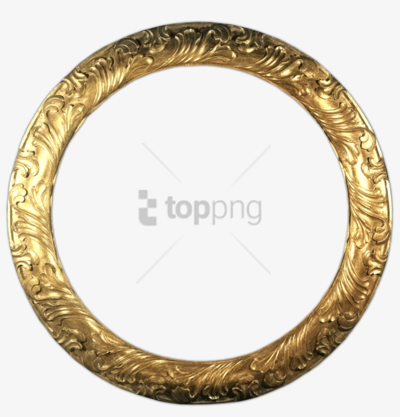 Free Png Gold Circle Frame Png Png Image With Transparent - Silver ...