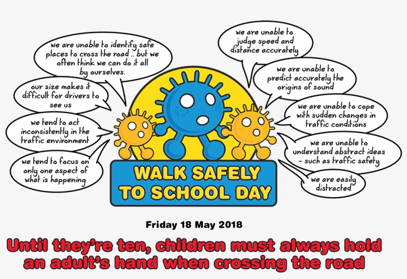 Home - Walk Safely To School Day PNG Image | Transparent PNG Free ...