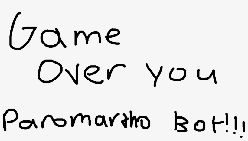 Game Over Text - Calligraphy PNG Image | Transparent PNG Free Download ...