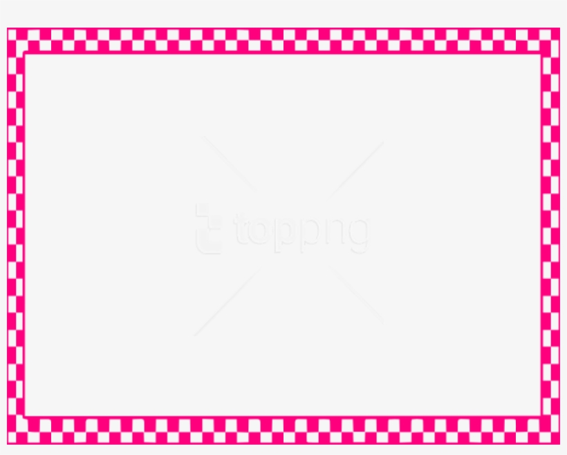 Download Pink Border Frame Png Pic Free Images Toppng - Race Car ...