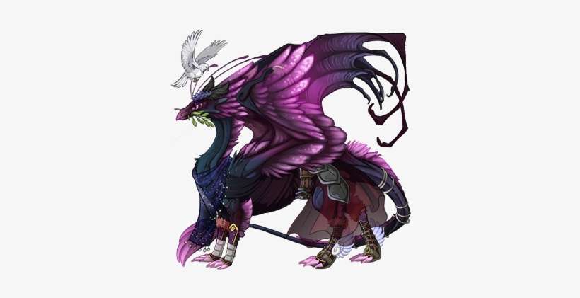 8442778 350 - Flight Rising Nature Dragon PNG Image | Transparent PNG ...