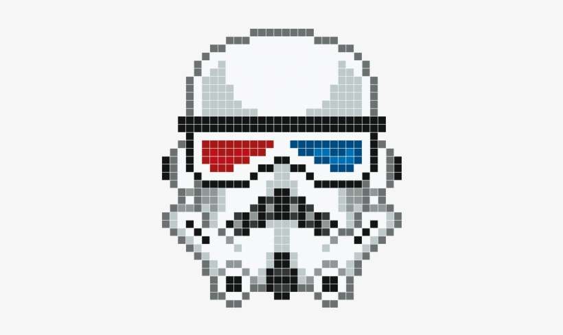 Download Vader Drawing Pointillism - Pixel Art Star Wars 7 ...