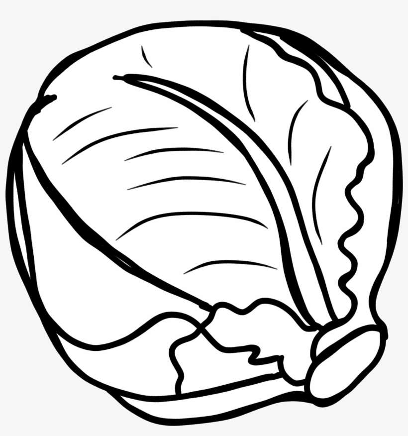 Pechay Clipart Black And White