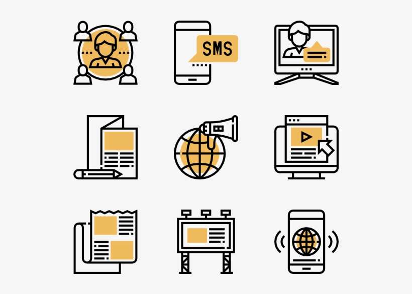 Advertising - Data Visualization Line Icon PNG Image | Transparent PNG ...