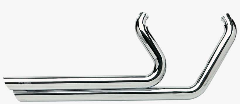 Python Chrome Staggered Duals Slash Cut Exhaust System - Dual Exhaust ...
