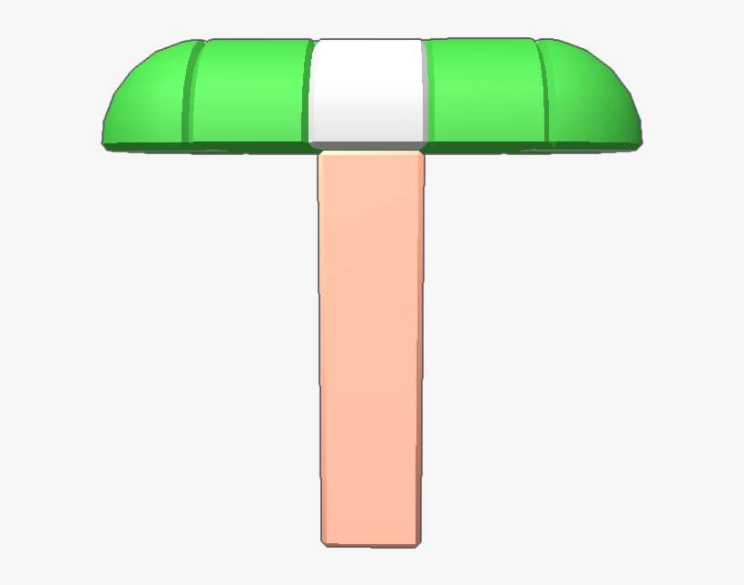 Part Of The Super Mario Bros - Mario Bros Mushroom Platform PNG Image ...