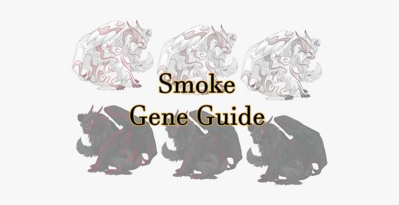 This Guide Is A Showcase Of The Smoke Gene In All Colors - Illustration ...