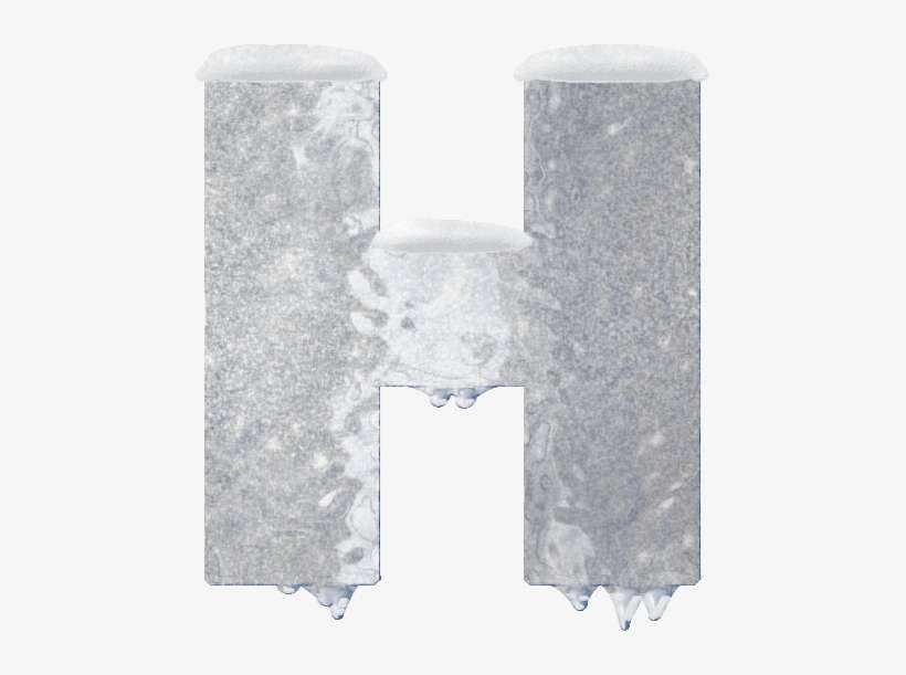 Presentation Alphabet Set - H Snow PNG Image | Transparent PNG Free ...
