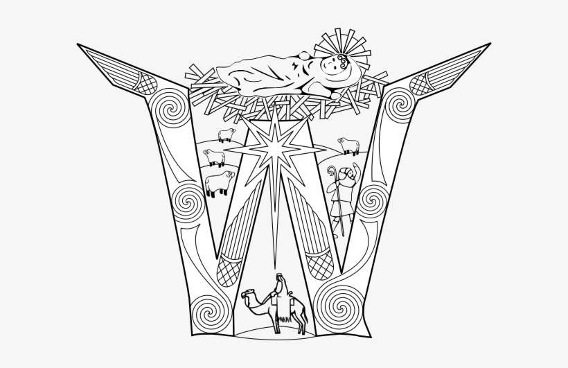 Free Vector Initial Nativity Incarnation Clip Art - Incarnation Clip ...