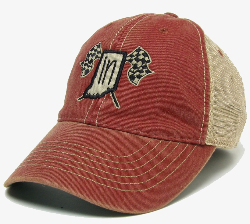 Indiana "checkered Flags" Trucker - Baseball Cap PNG Image ...