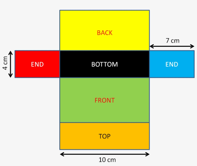 1057 X 819 3 - Net Of A Cuboid PNG Image | Transparent PNG Free ...