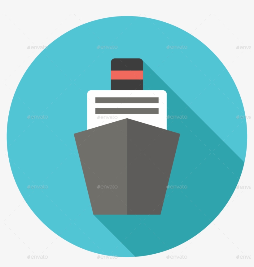 Image Set/png/256x256 Px/ship Icon - Ship Flat Icon Png PNG Image ...