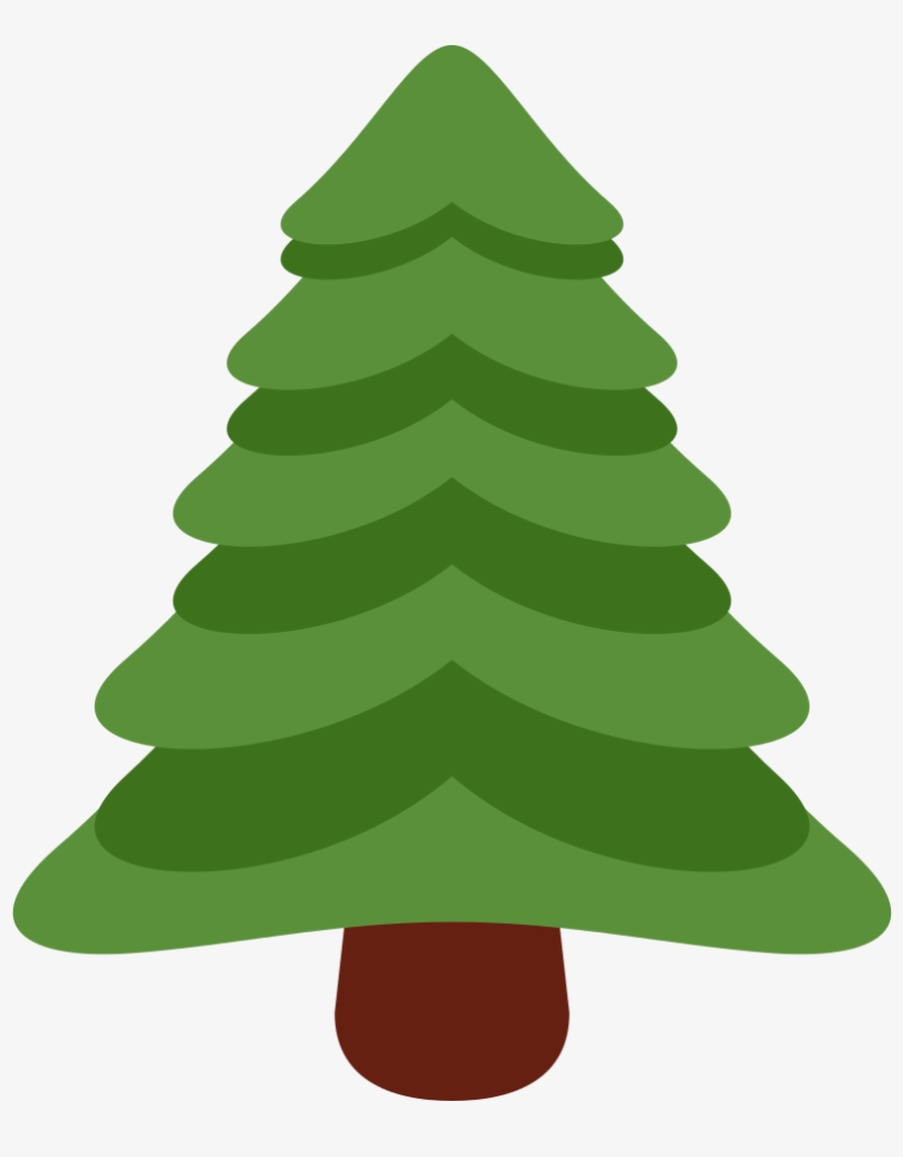 Download More Evergreen Tree Emoji - Transparent Christmas Tree Emoji ...