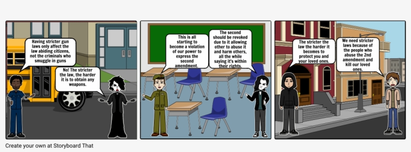 Stupid Gun Control Kids - Cartoon PNG Image | Transparent PNG Free ...