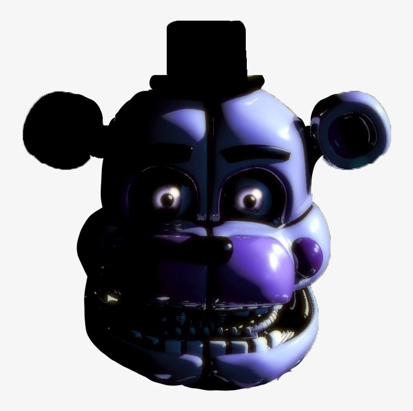 Funtime Freddy's Head - Fnaf The Fourth Closet PNG Image | Transparent ...
