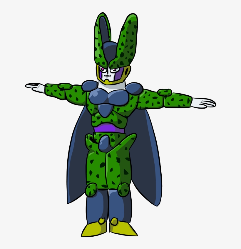 Download I Wanted To Draw Perfect Cell But I Couldnt Think Of - Cartoon ...