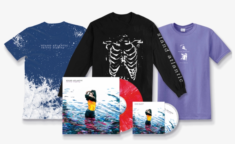 Stat Sd Web Merch Banner-1 - Long-sleeved T-shirt PNG Image ...