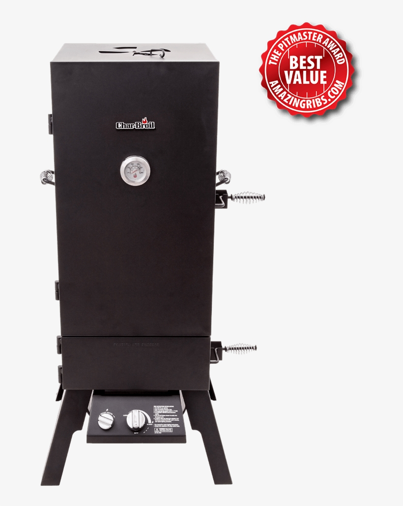 Large Vertical Propane Smoker - Kitchen Appliance PNG Image ...