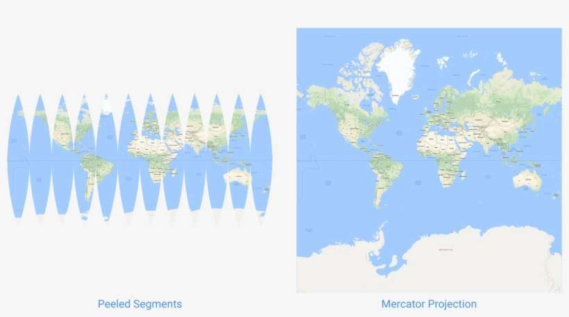 Download Unwrapping The Globe - World Map | Transparent PNG Download ...