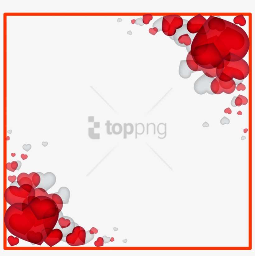 Download Free Png Love Border Frame Png Image With Transparent ...